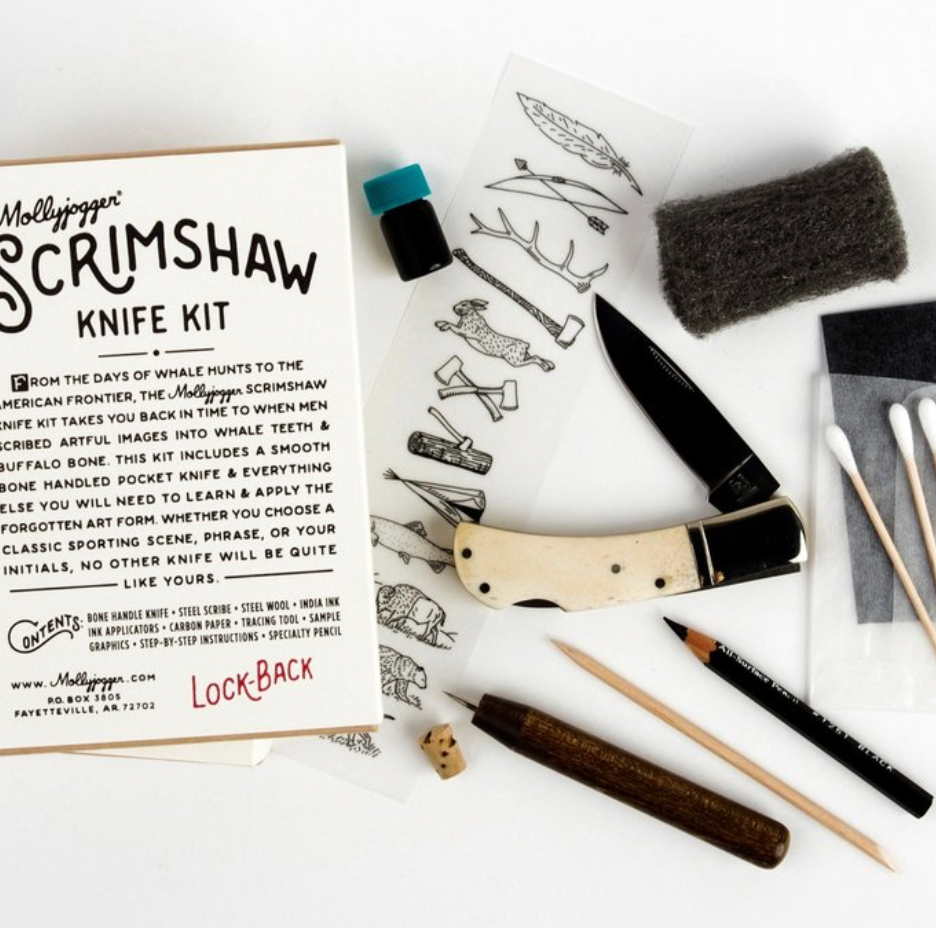 Scrimshaw Knife Kit – Peregrine Store