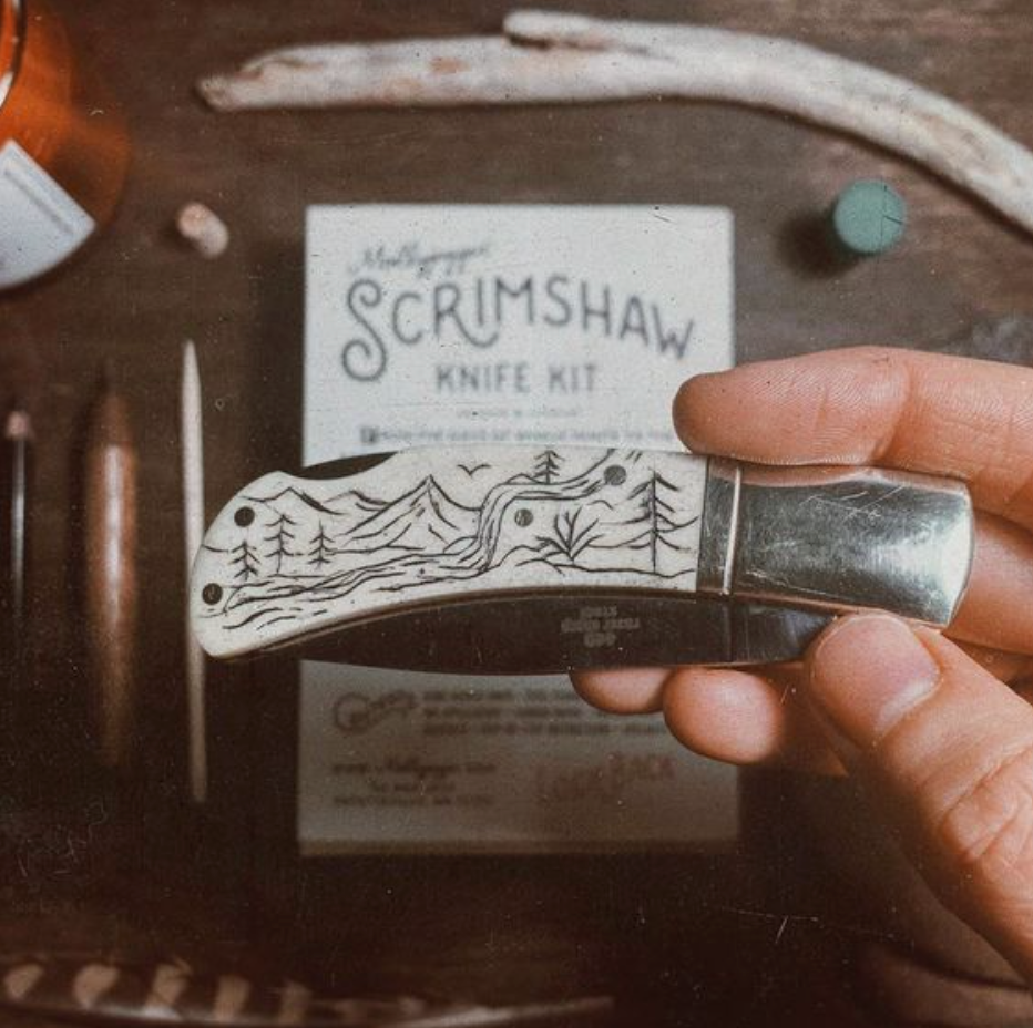 Scrimshaw Knife Kit – Peregrine Store